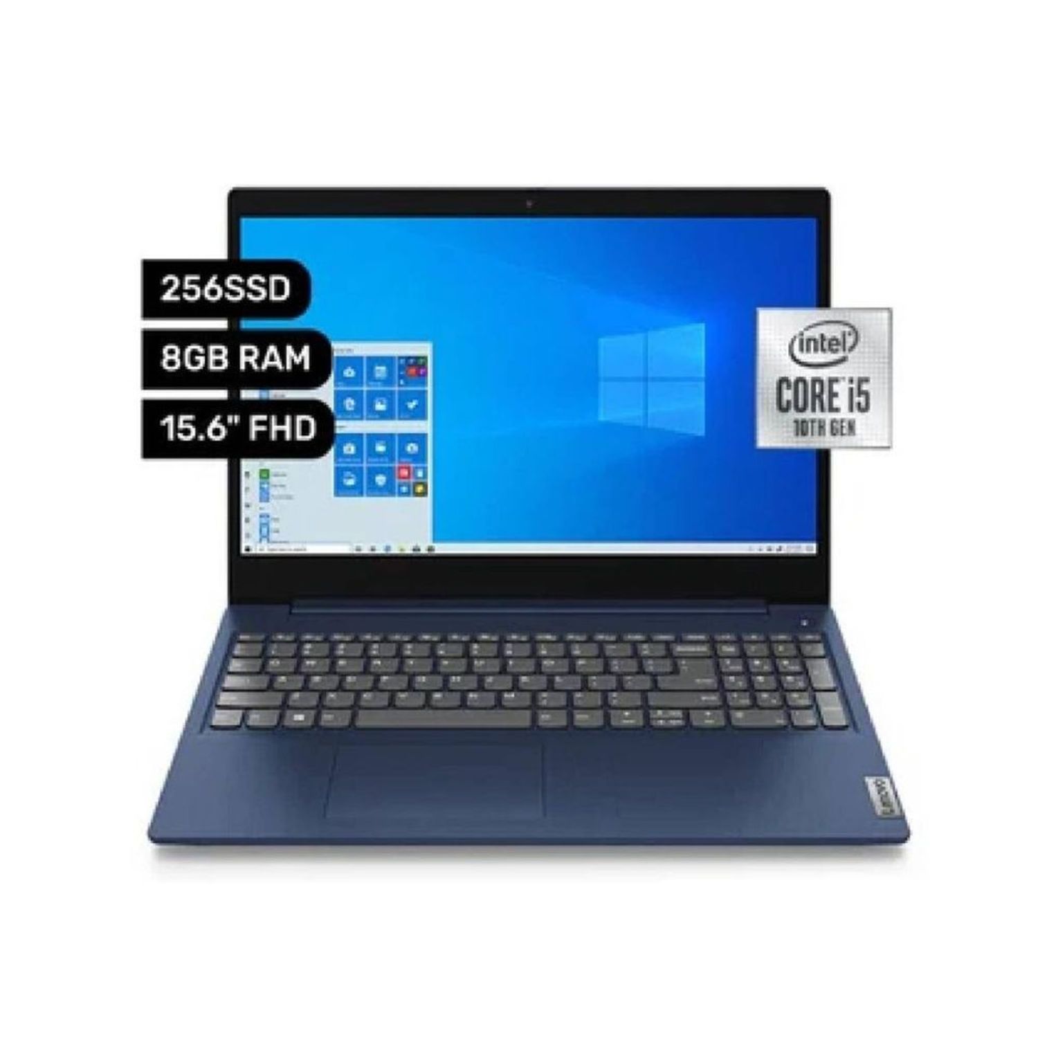 Laptop Lenovo Intel Core i5, 15.6" 256GB RAM 8GB Azul | Oechsle - Oechsle