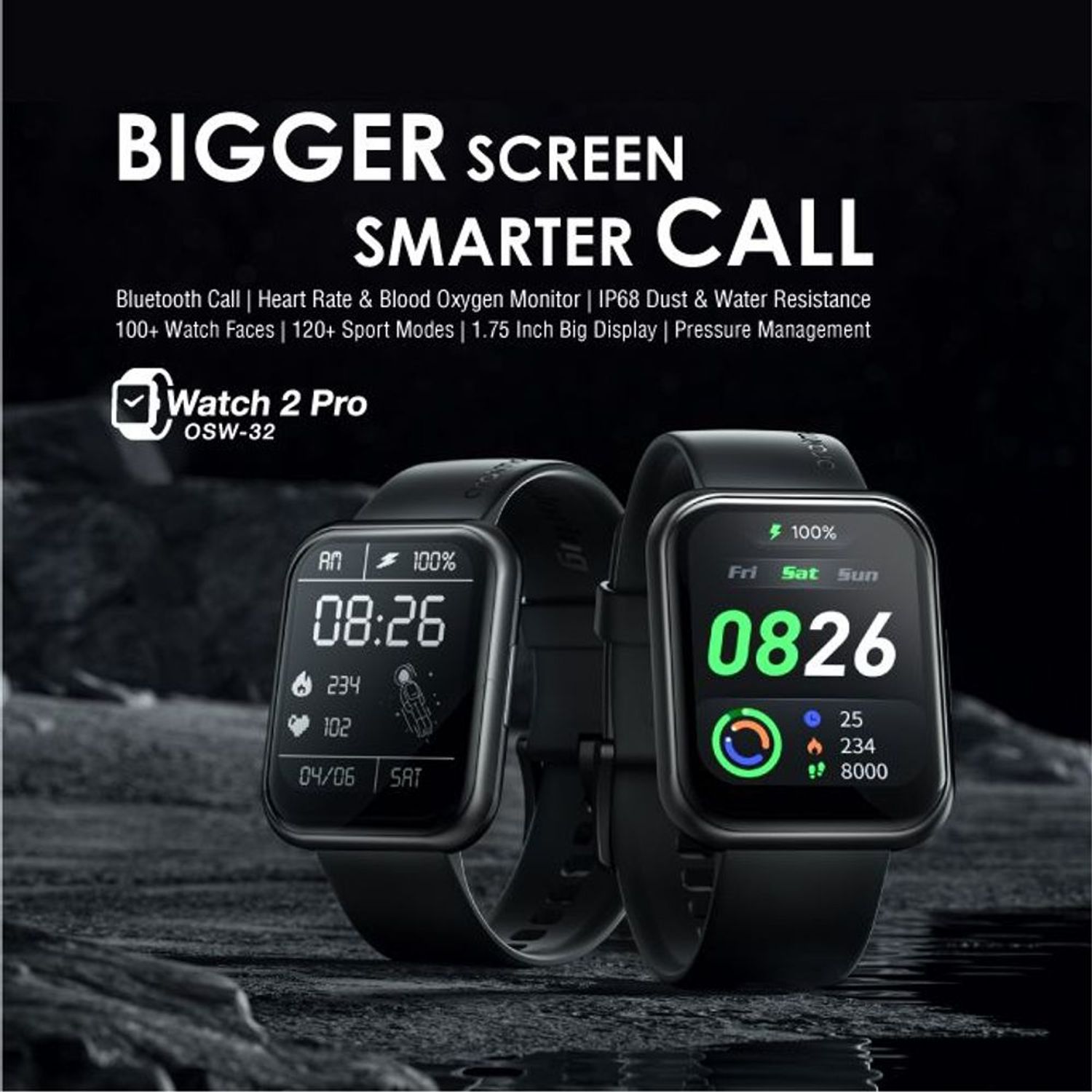 Reloj Oraimo OSW-32 Negro | Oechsle - Oechsle