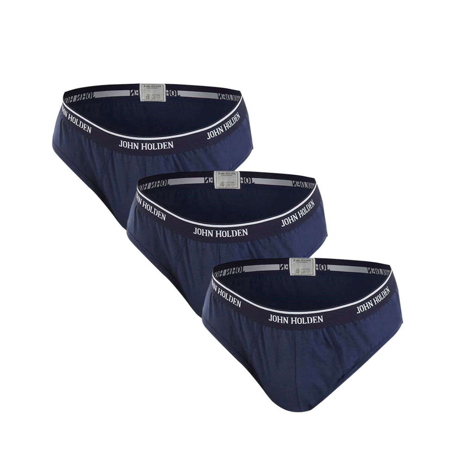 Pack x3 Trusa Deportivas John Holden Azul Marino - Talla S | Oechsle ...
