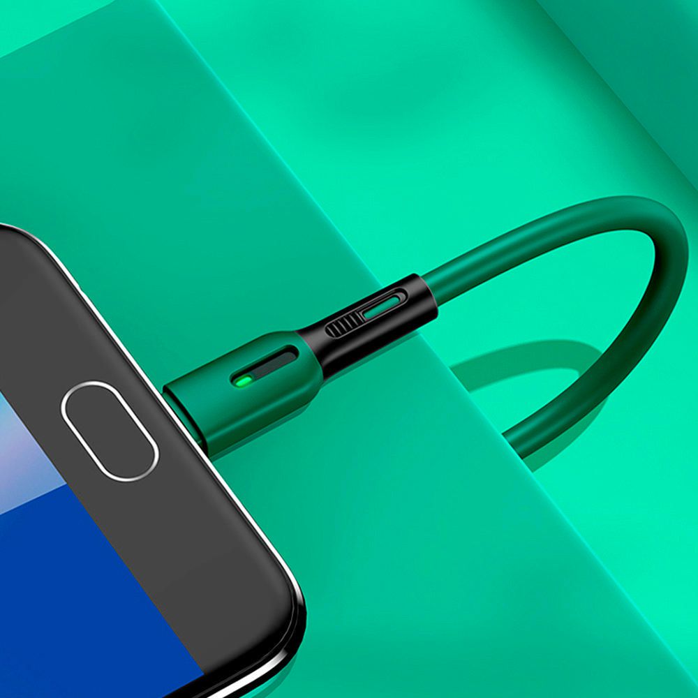 Cable Celular Micro a USB con Luz U51 Verde | Oechsle.pe - Oechsle