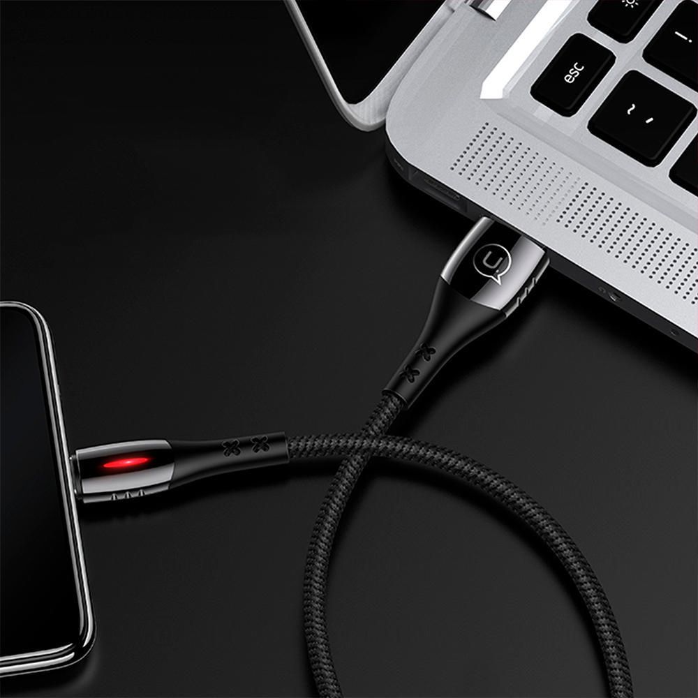Cable Celular Micro a USB 1.20m Tejido Negro | Oechsle.pe - Oechsle