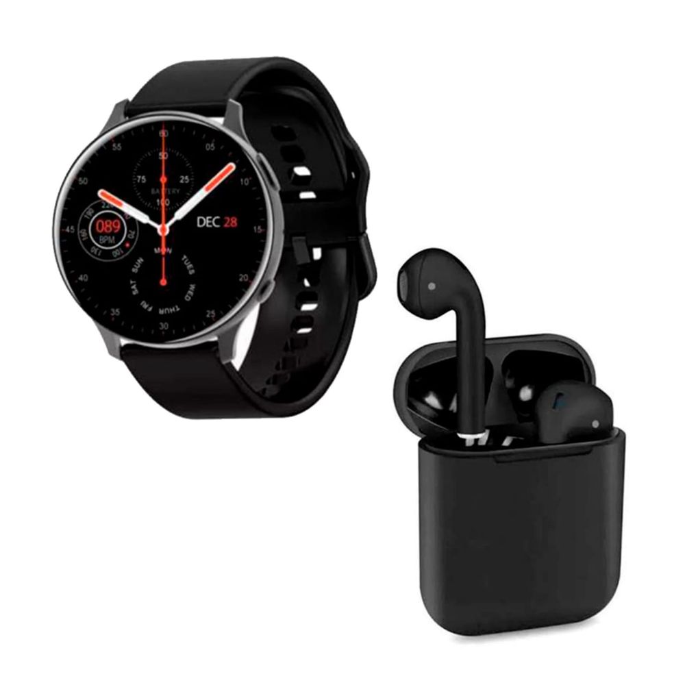Pack Smartwatch MC66 Ultra Negro y Inpods I12 Negro | Oechsle - Oechsle