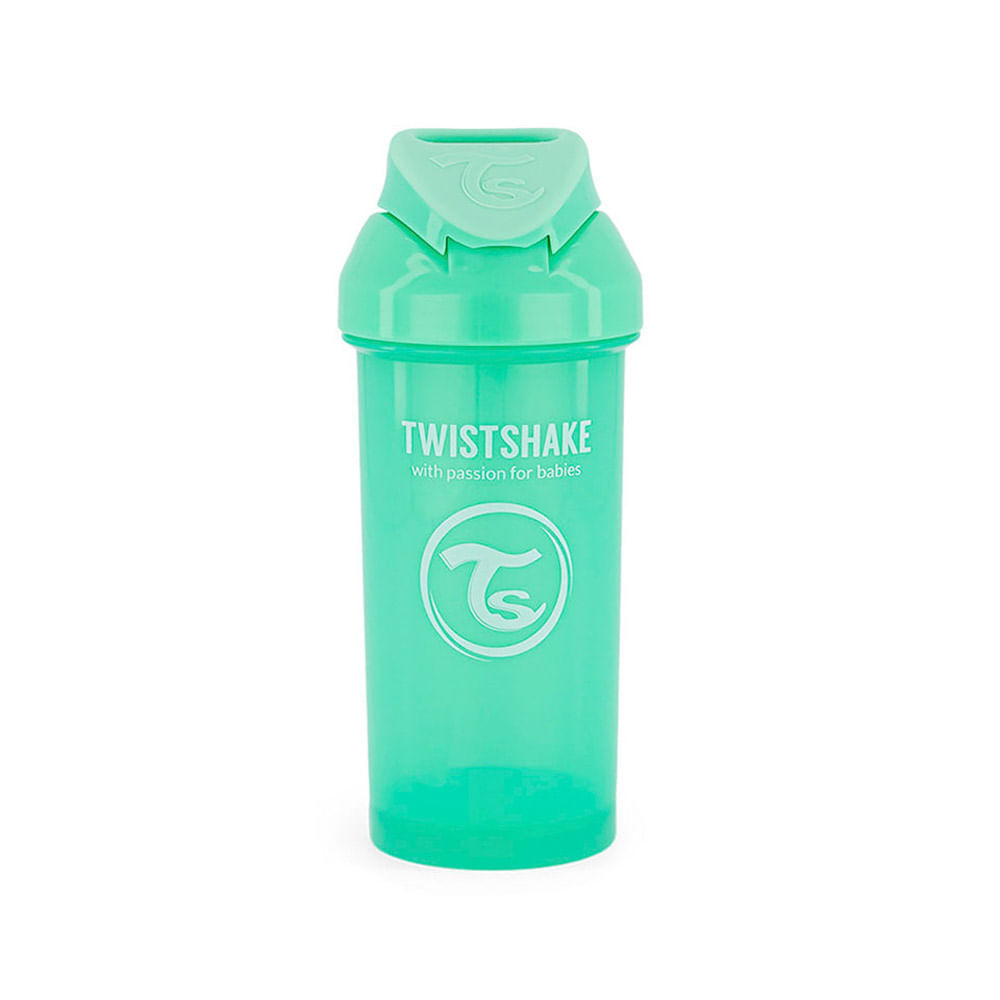Vaso Twistshake Straw Cup 360ml 12+m Pastel Green - 1 UN | Oechsle ...