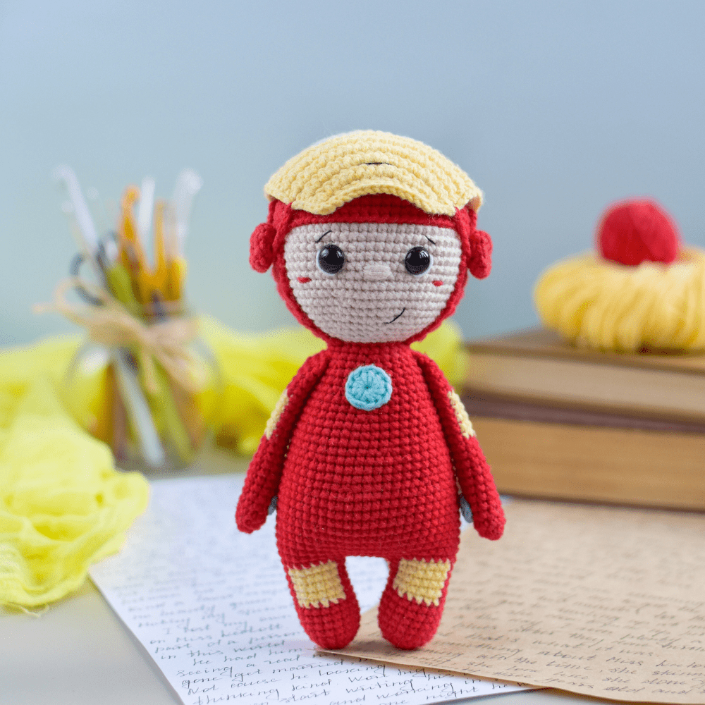 Muñeco de Apego El Conejo & La Luna Little Iron Man | Oechsle - Oechsle