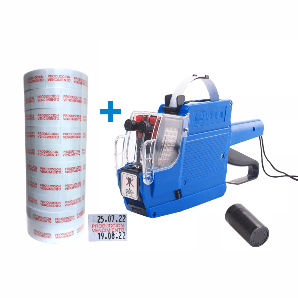 Etiquetadora Fechadora de Producción y Vencimiento Paquete Completo ...