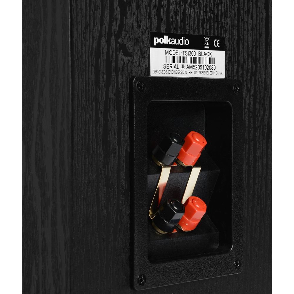 Polk Audio TSI300 Speaker de 3 vías (negro, single) | Oechsle - Oechsle