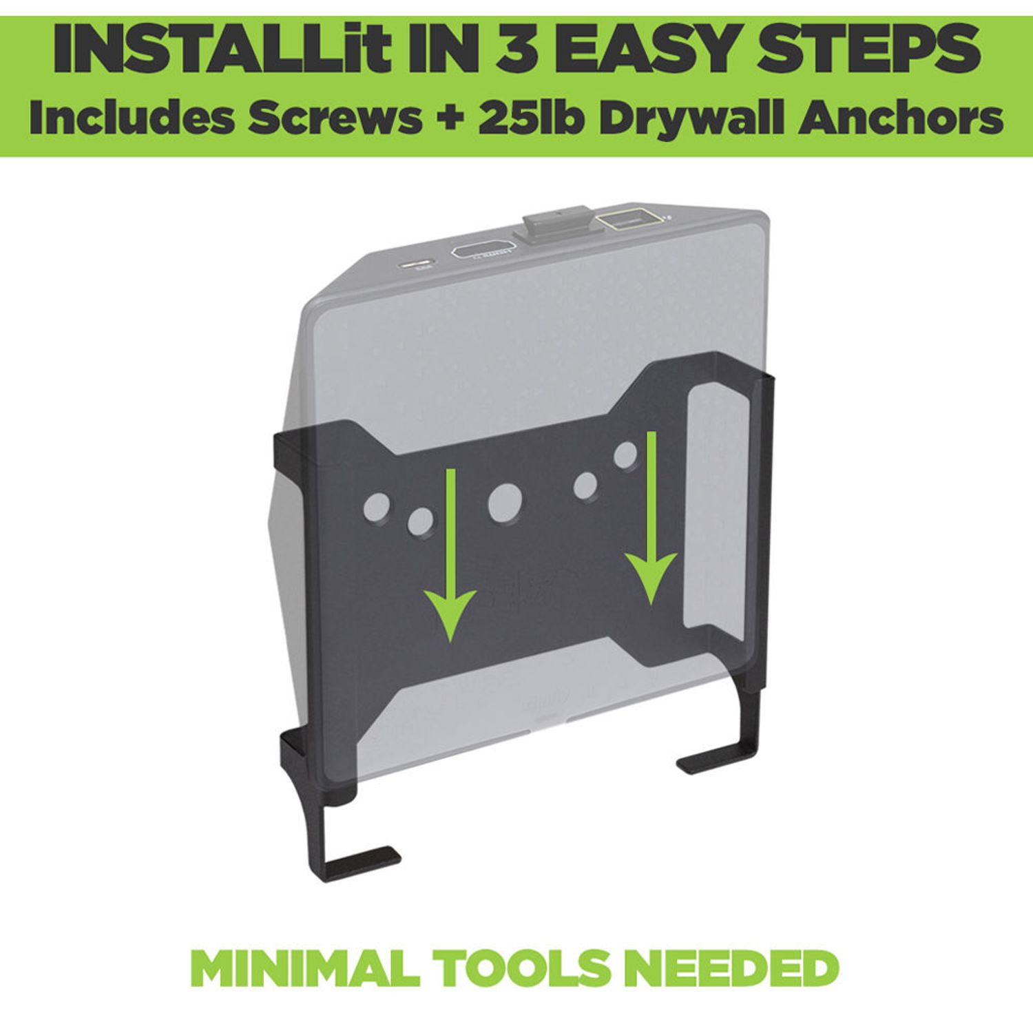 Hideit Monte XI6 Montaje de pared para la caja de cable Arris Ax061aei ...