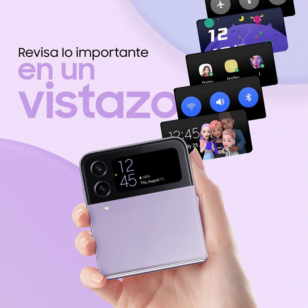 Celular Samsung Galaxy Z Flip4 6.7" 8GB RAM 256GB Gris | Oechsle.pe ...