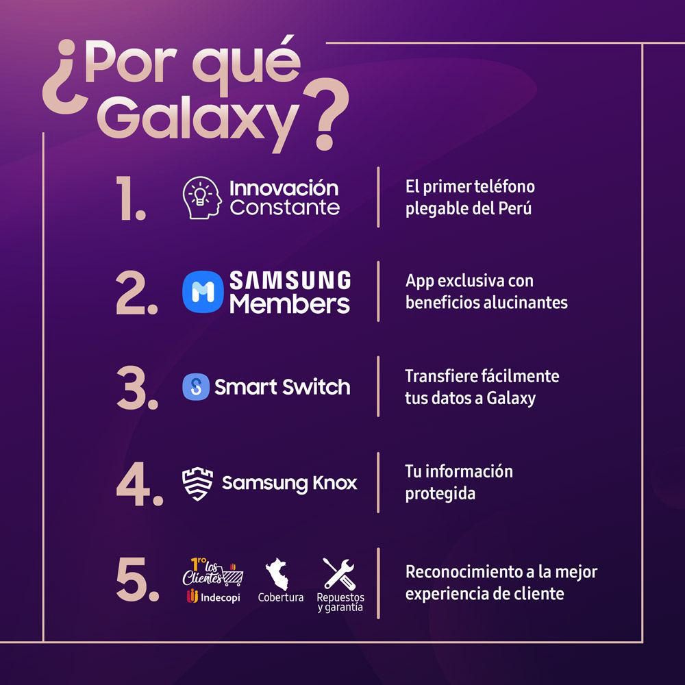 Celular Samsung Galaxy Z Flip4 6.7" 8GB RAM 256GB Gris | Oechsle.pe ...