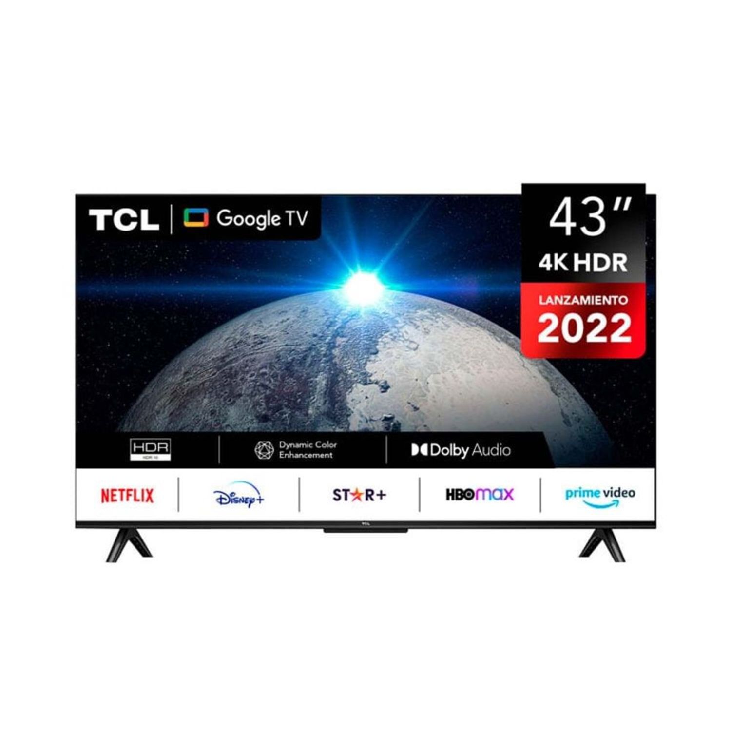 Televisor Tcl Uhd 4k 43" Smart Tv 43p635 Google Tv | Oechsle - Oechsle
