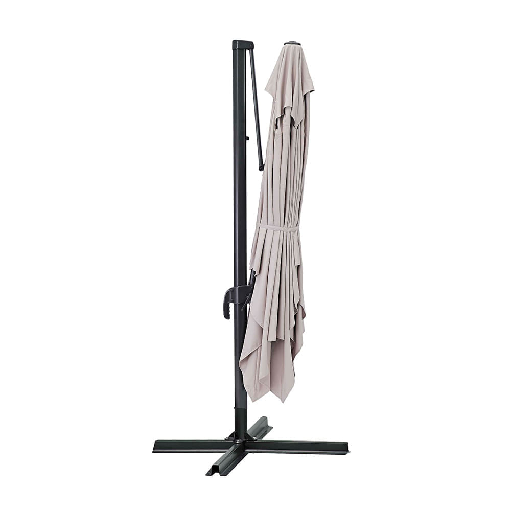 Quitasol Terraza Lateral Aluminio Rectangular 290x390cm Taupe Naterial ...