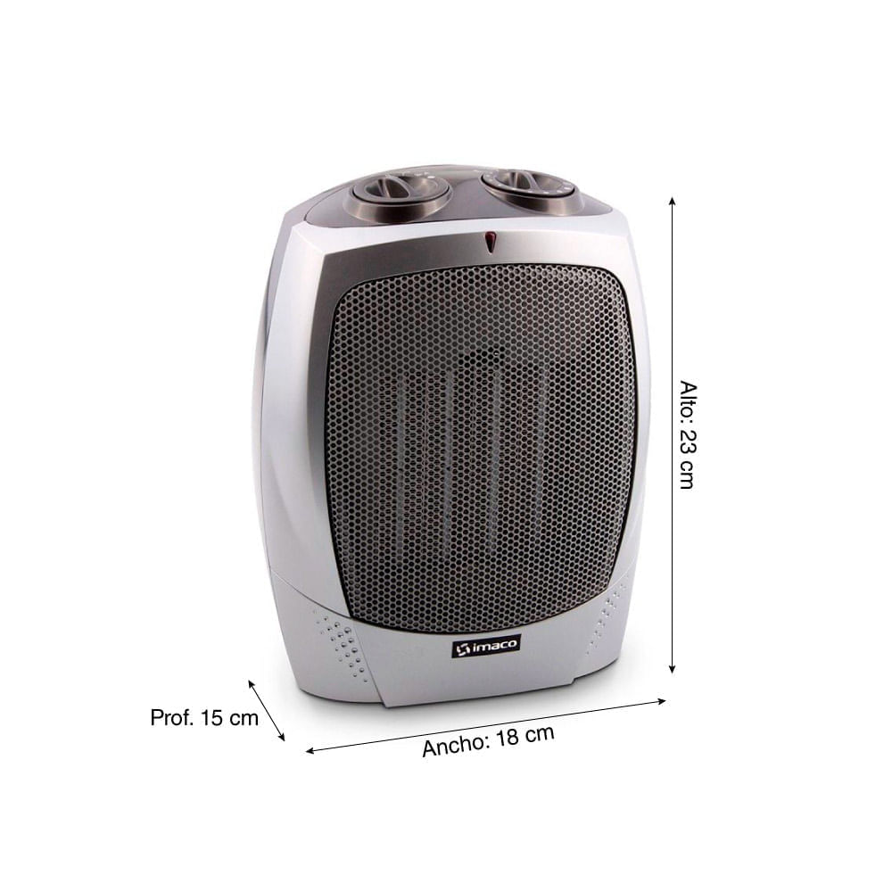 Estufa antivuelco de cerámica ITC3181 - Oechsle