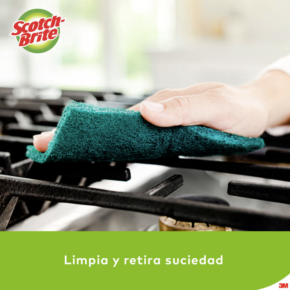 Esponja Verde Scotch Brite X 10 Unid - Oechsle