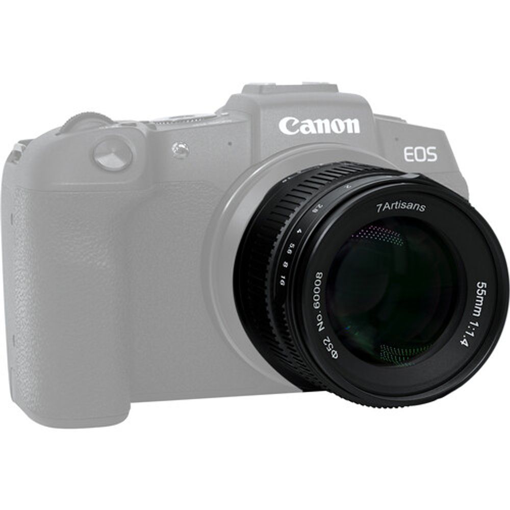 Lente fotoeléctrica 7artisans 55mm f/1.4 Mark II para Canon RF ...