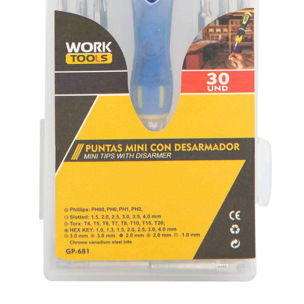 Desarmador 30 puntas - Oechsle