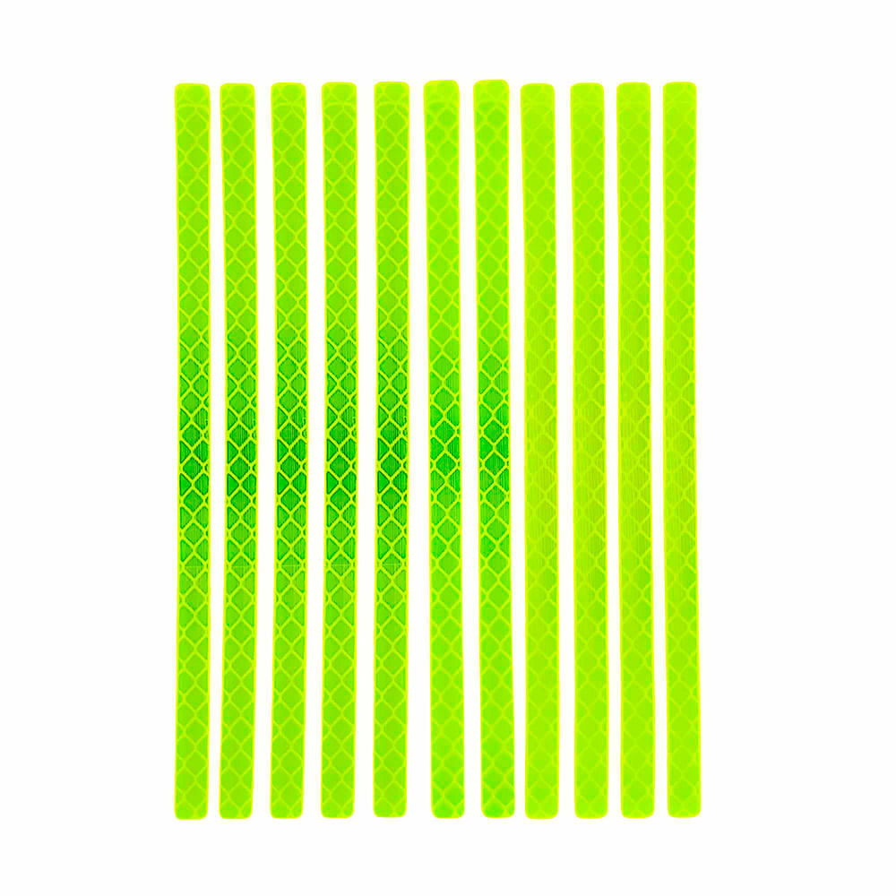 Tiras reflectivas Amarillas x12 3m - Oechsle