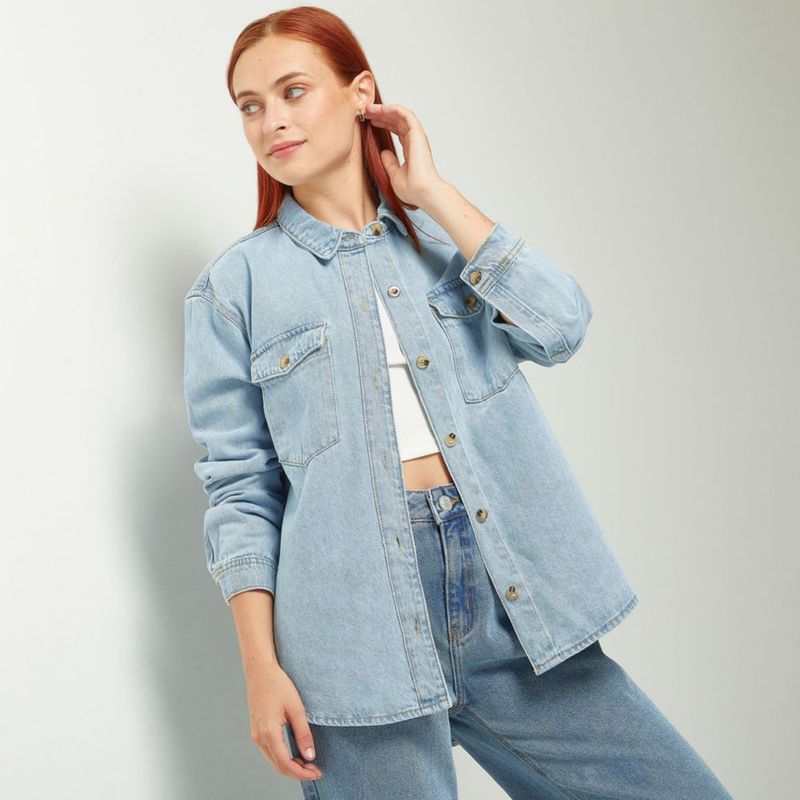 Casaca para mujer en jean y más en casacas | Oechsle.pe