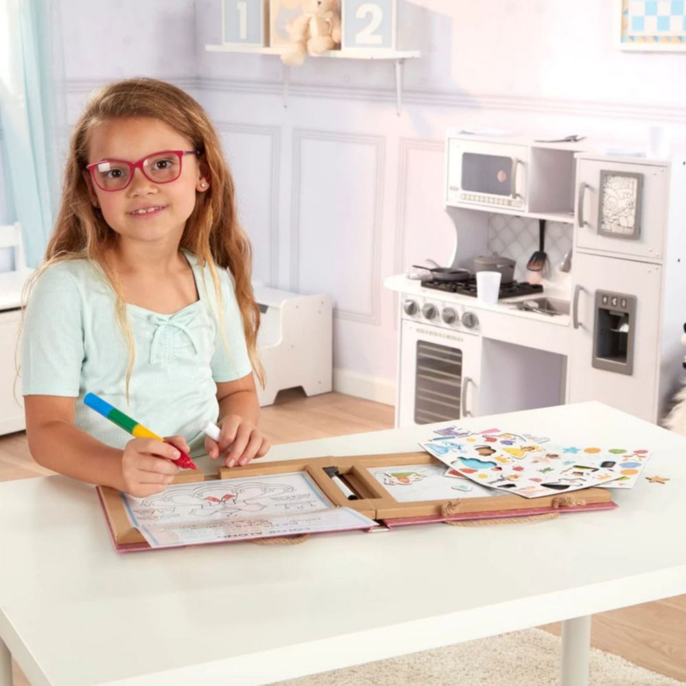 Set De Juego Melissa & Doug Dibuja Y Crea Princesas | Oechsle.pe - Oechsle