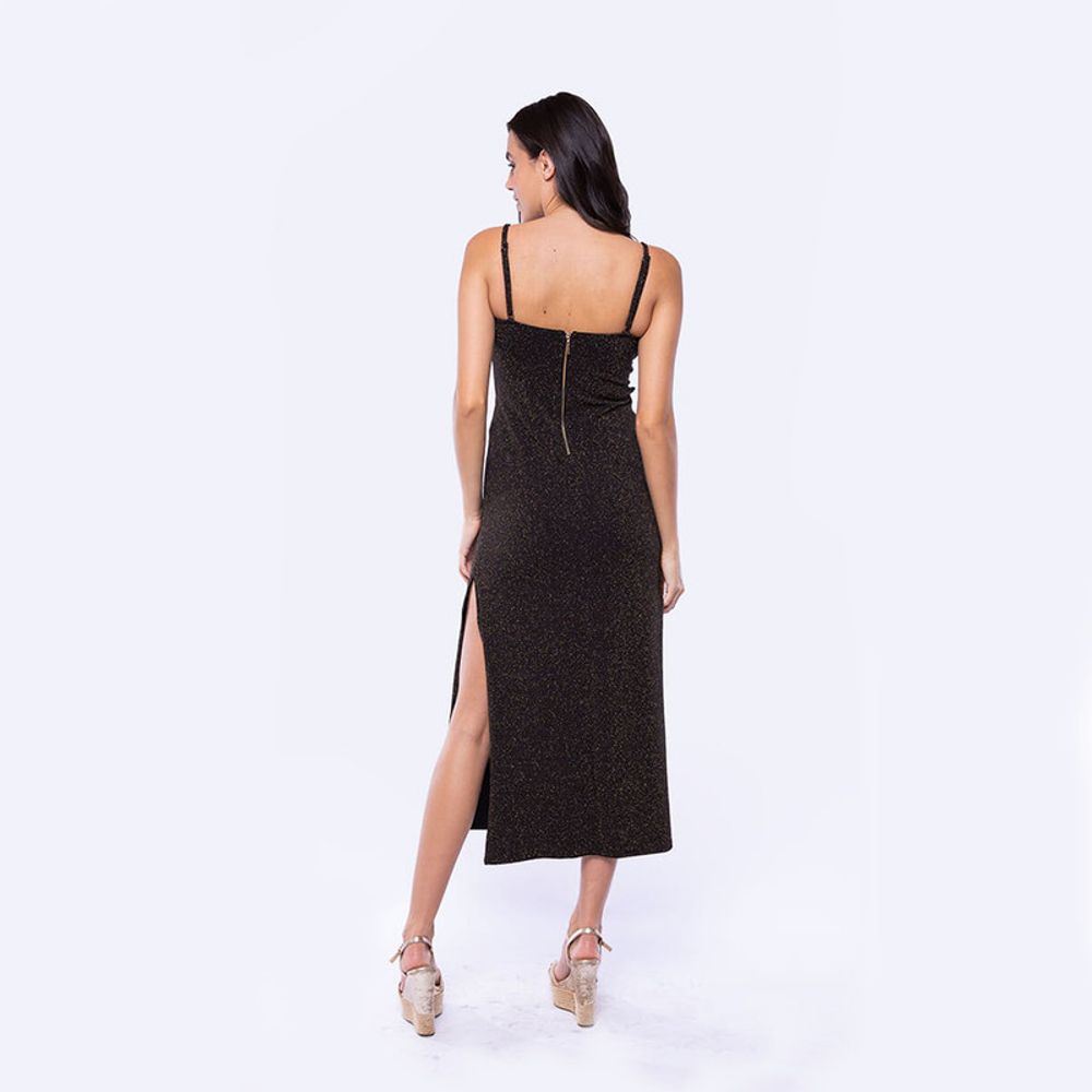 Vestido Sara Praia Brava Negro M | Oechsle - Oechsle