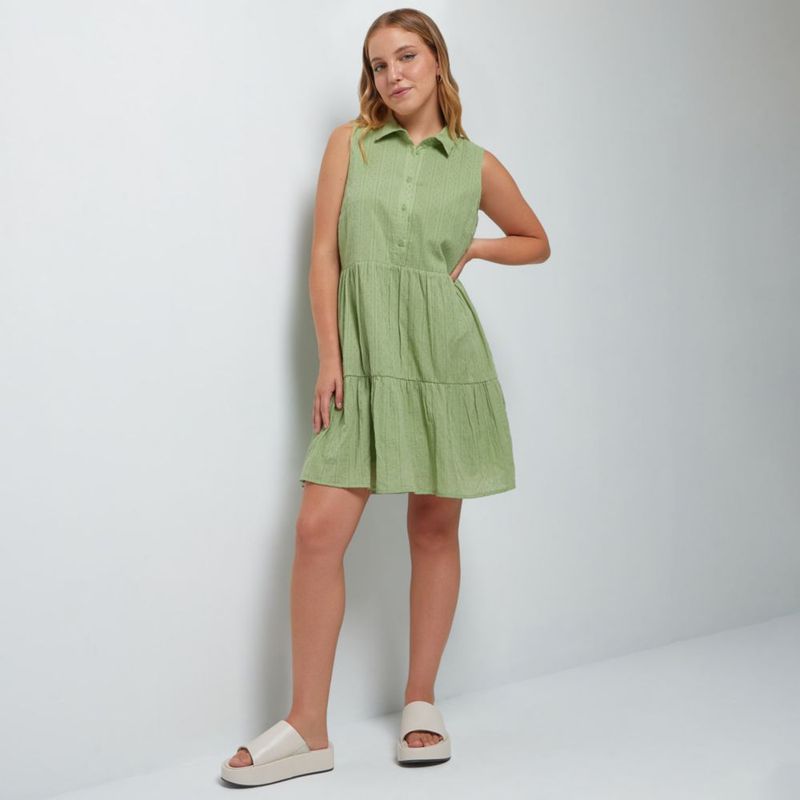 Vestido Verde | Oechsle.pe