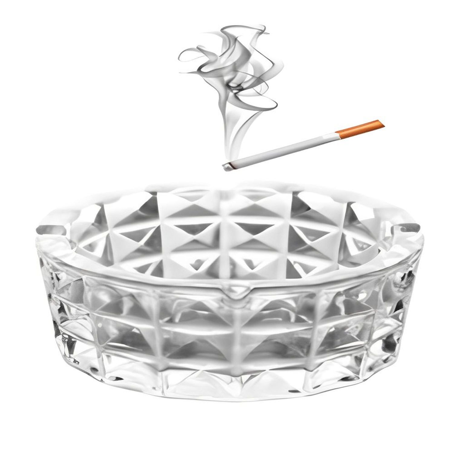 Cenicero de Vidrio Grande Elegante - Grande | Oechsle - Oechsle