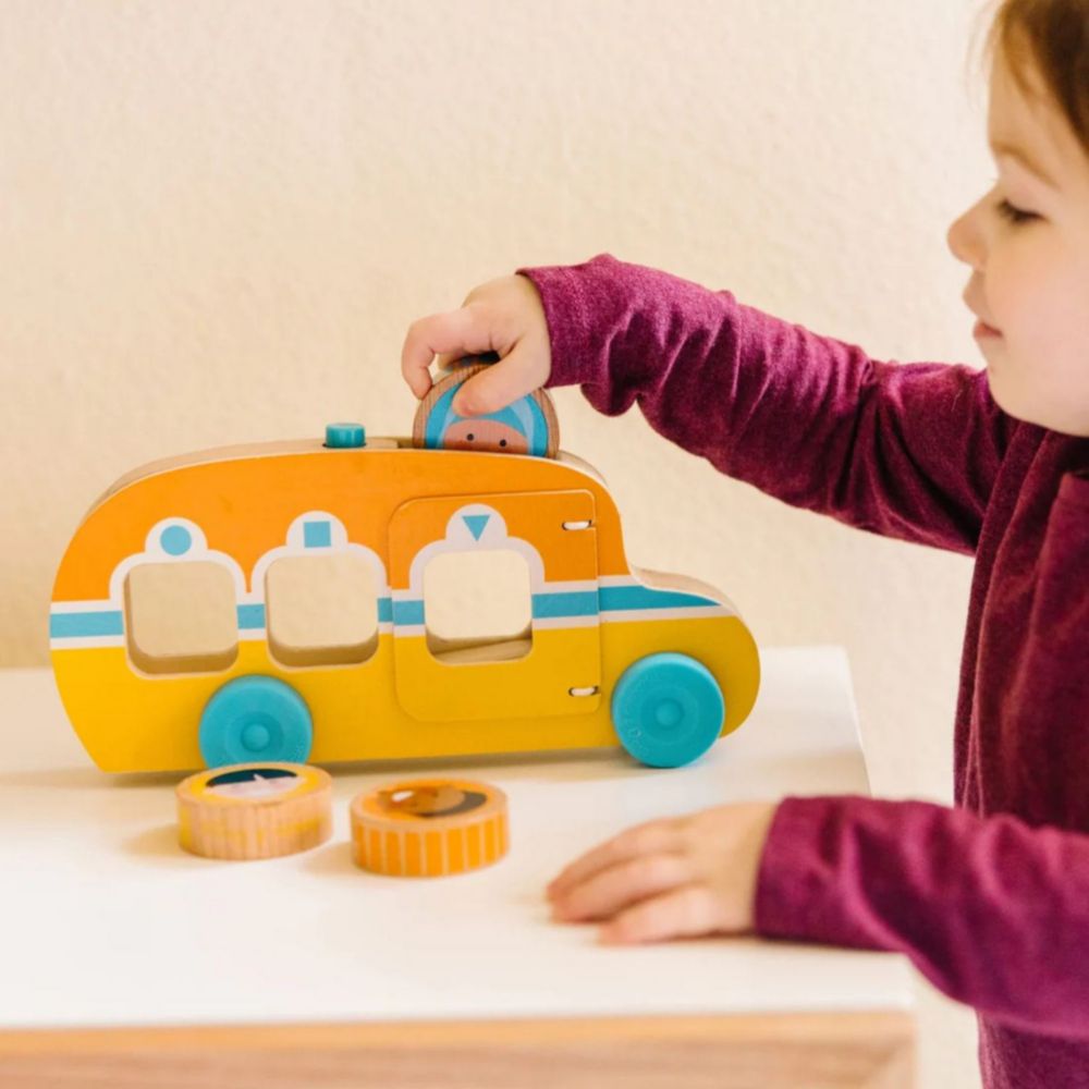 Bus Escolar De Madera Melissa & Doug Go Tots | Oechsle.pe - Oechsle