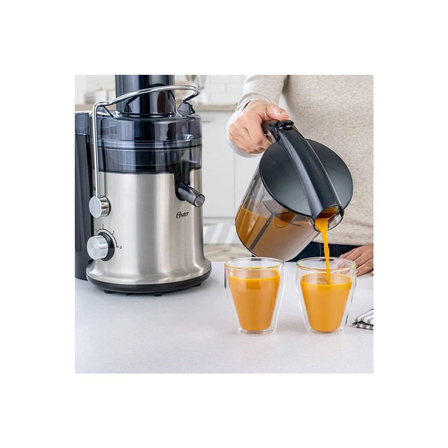 Extractor De Jugos Acero 600w Oster Fpstje320s I Oechsle - Oechsle