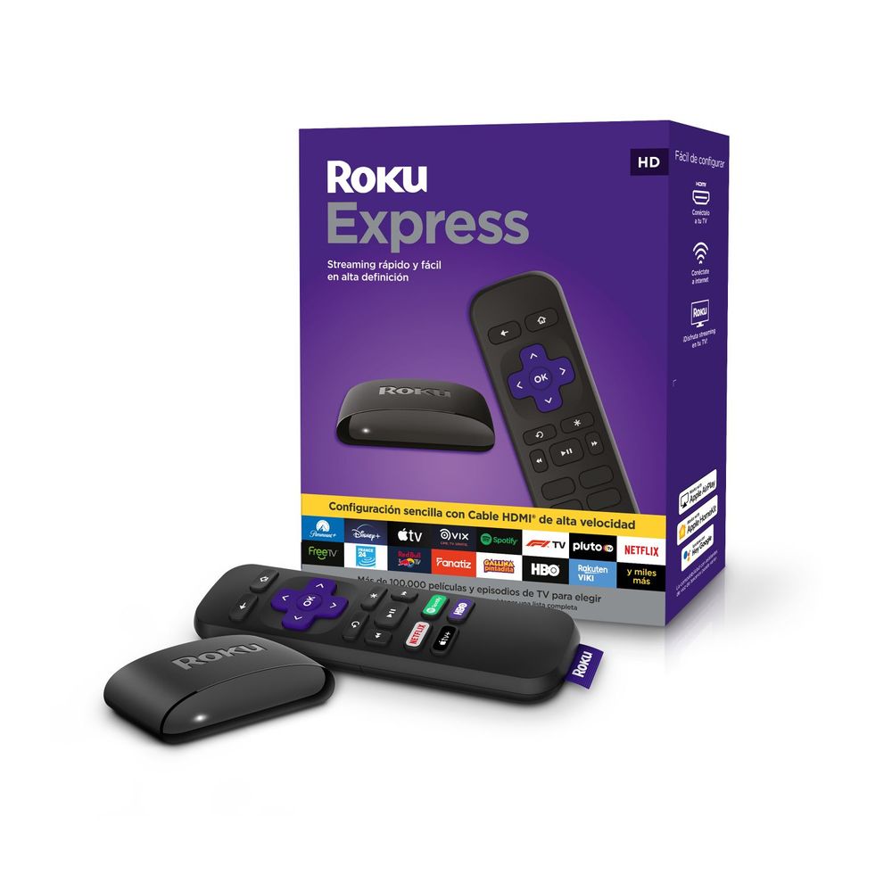 Convertidor a Smart TV Roku Express 3930MX 512mb Negro | Oechsle.pe ...