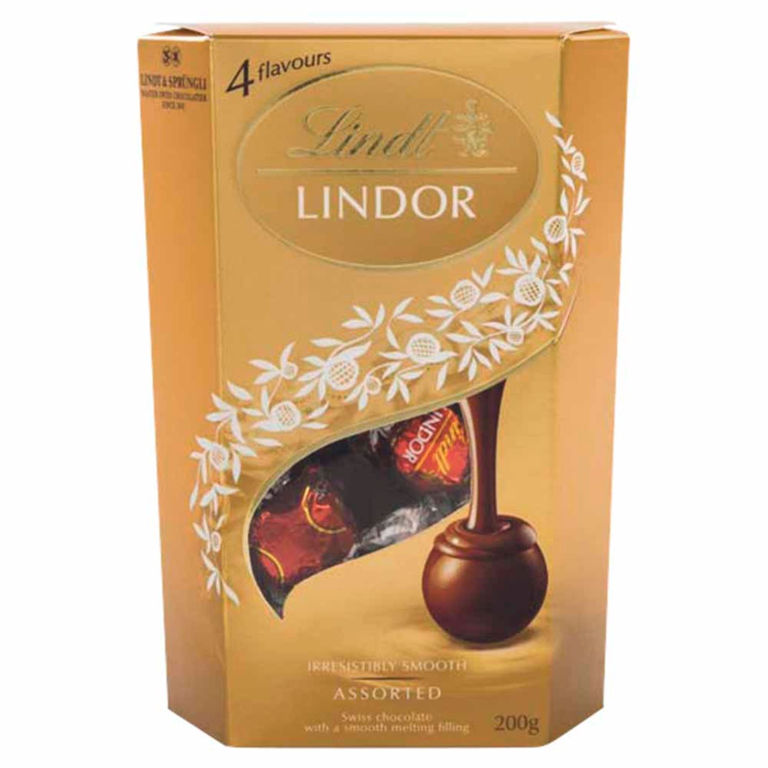 Chocolate LINDT Lindor Assorted Caja 200g - Oechsle