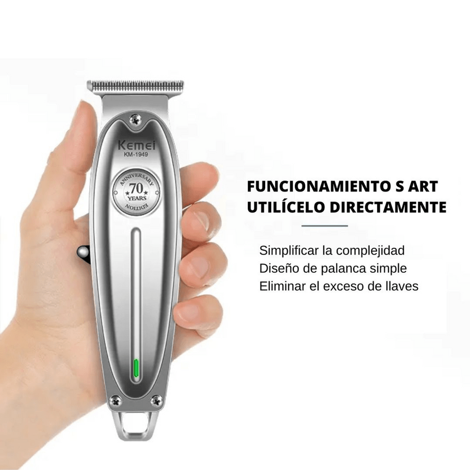 Cortador de Cabello Profesional Kemei 70 1949 Maquina Patillera - Oechsle