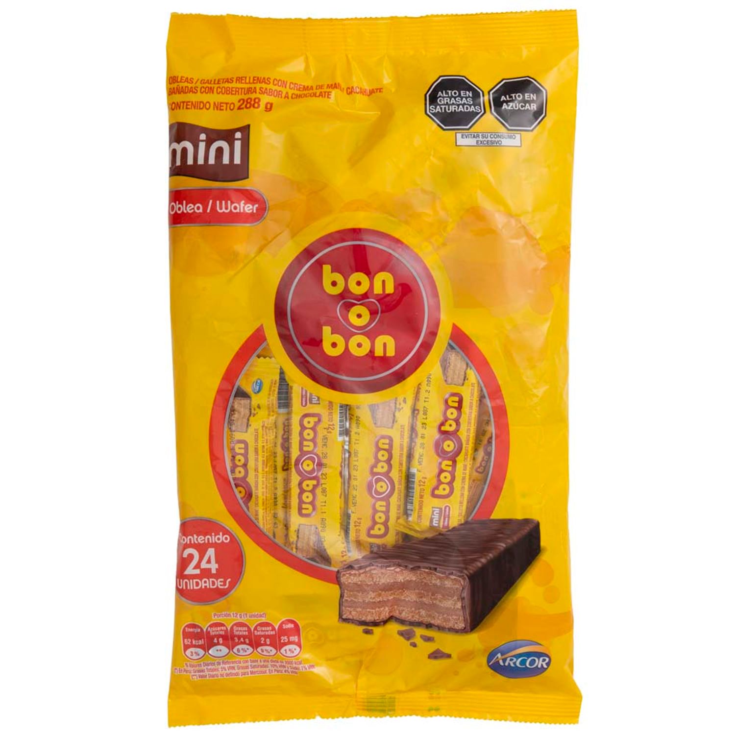 Chocolates Mini BON O BON Paquete 288g - Oechsle