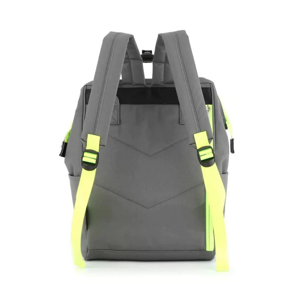 Mochila escolar o de viaje porta Laptop Himawari H9003-1 Gris Oscuro I ...