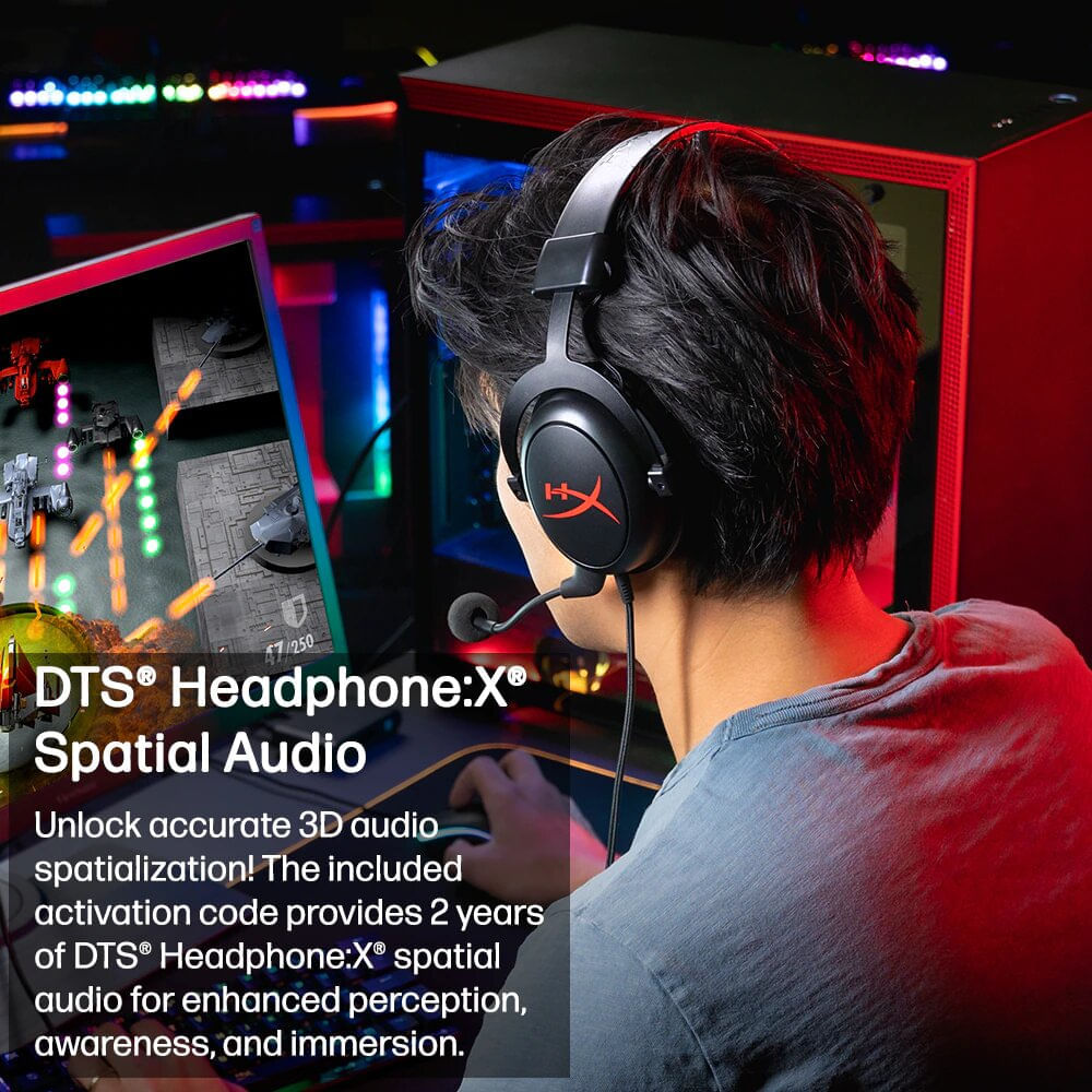 Audifono Hyperx Cloud Core Black Surround 7.1 HX-HSCC-2-BK/WW NEGRO I Oechsle - Oechsle