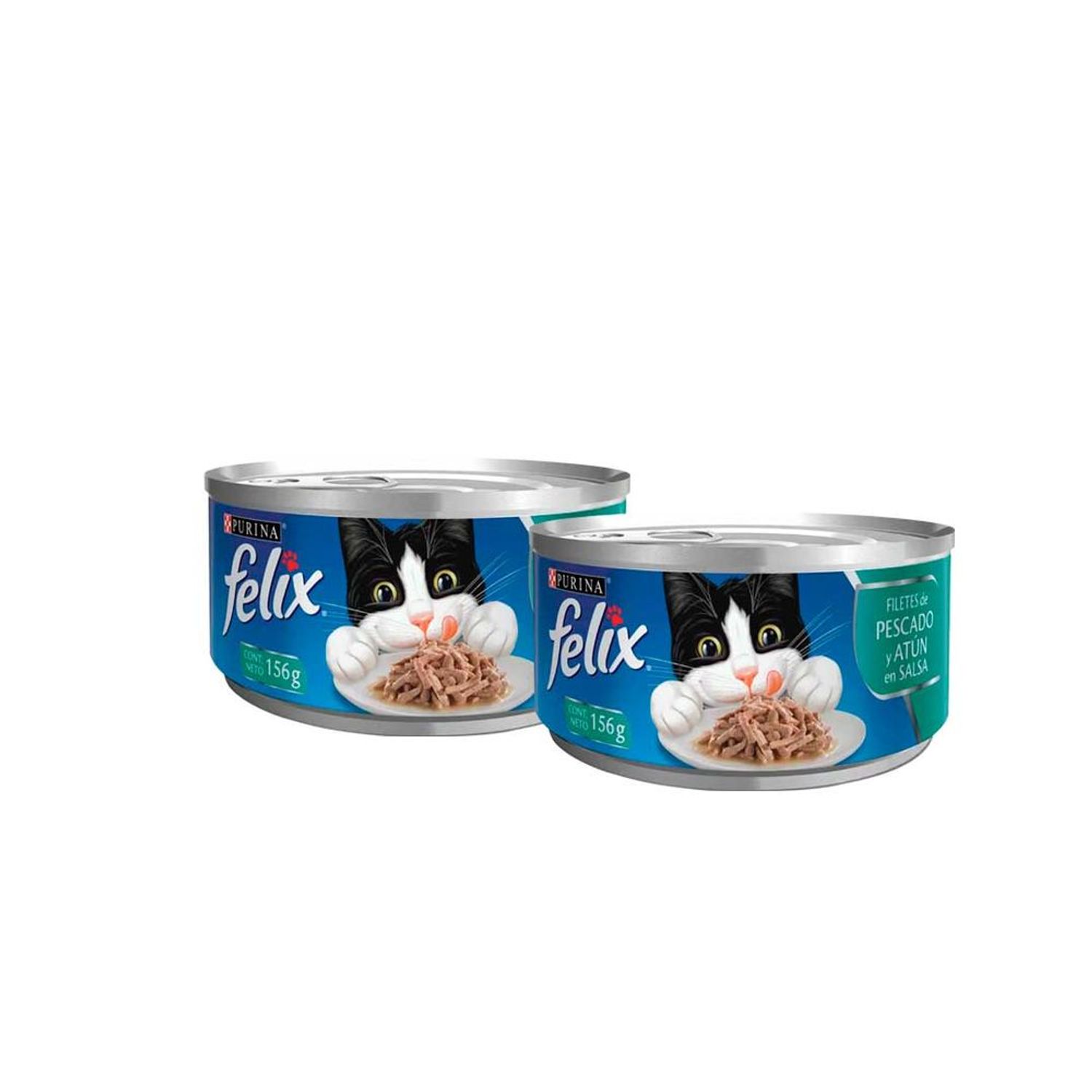 Pack FELIX Filete de Pescado y Atún Lata 156g x 2un - Oechsle