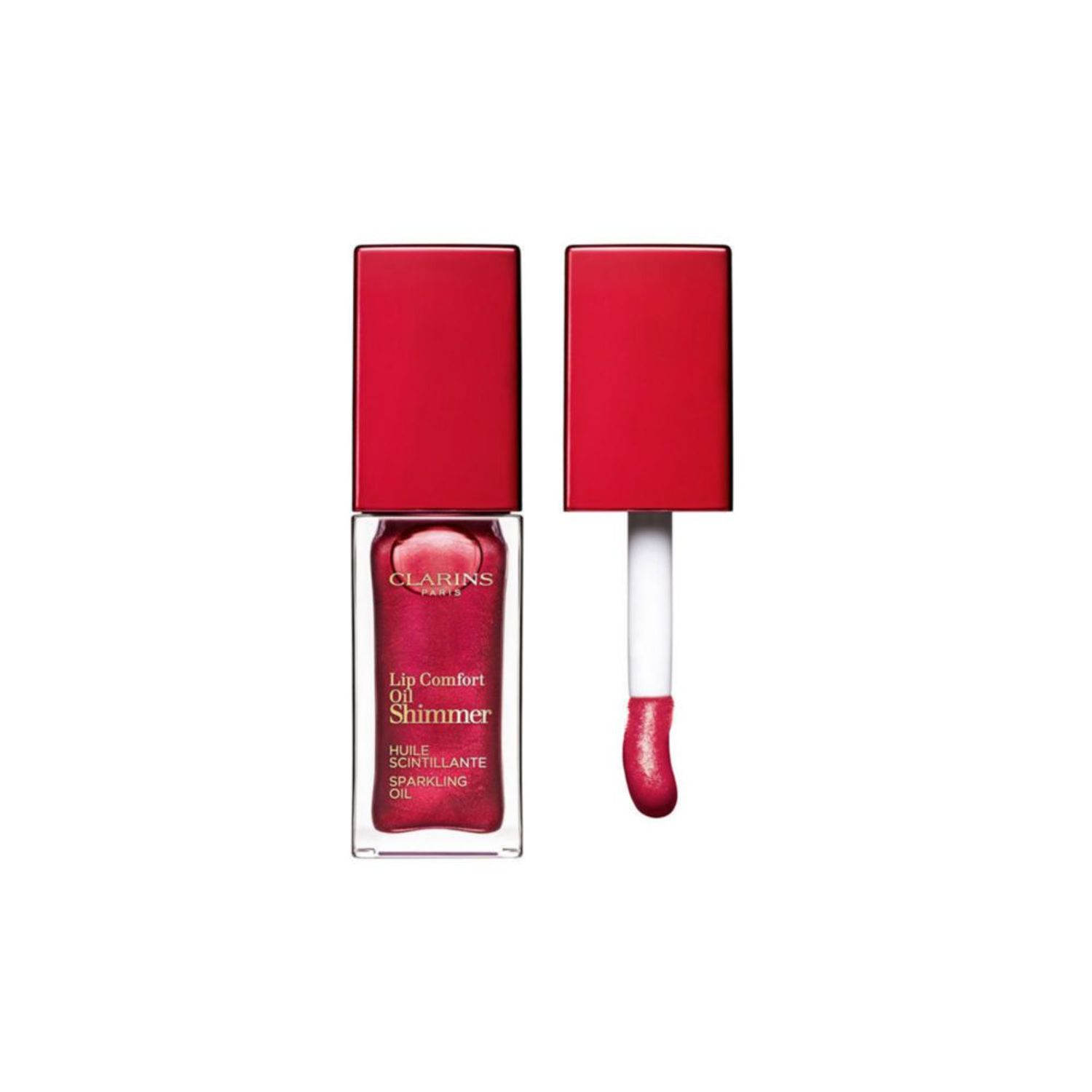 Brillo Labial Clarins Lip Comfort Oil Shimmer 03 - Funky Raspberry 7 ML ...