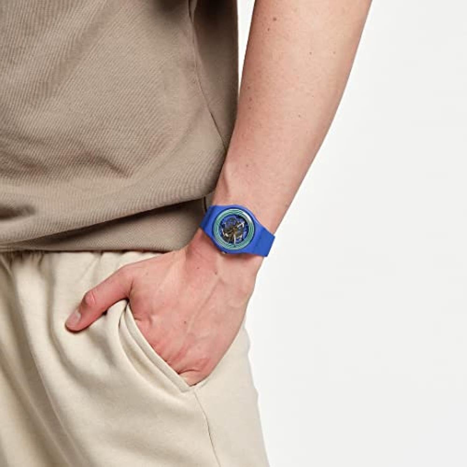 Reloj de Lujo Swatch Sb01R100 para Mujer en Blanco I Oechsle - Oechsle