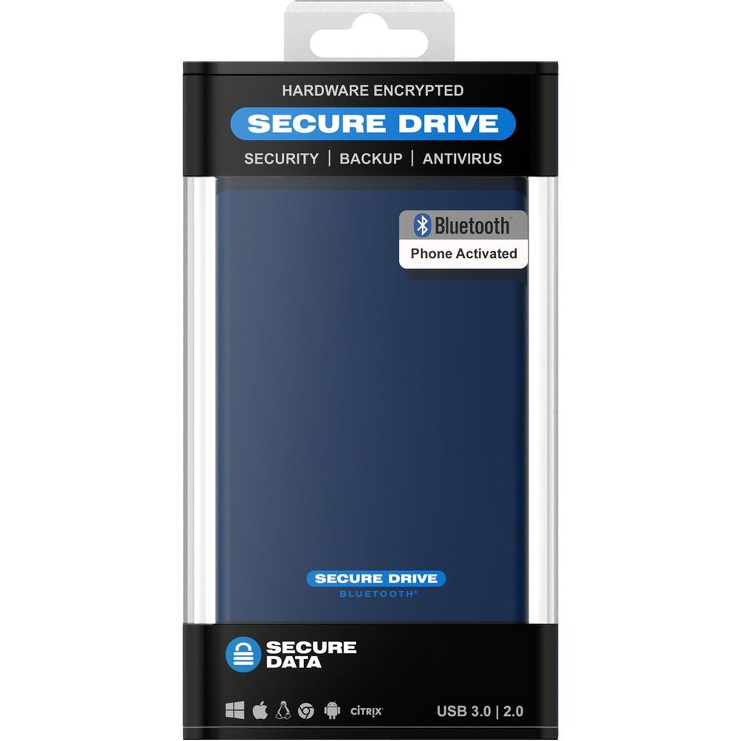 Ssd Encriptado Securedata Securedrive Bt de 250Gb con Autenticación Bluetooth I Oechsle - Oechsle