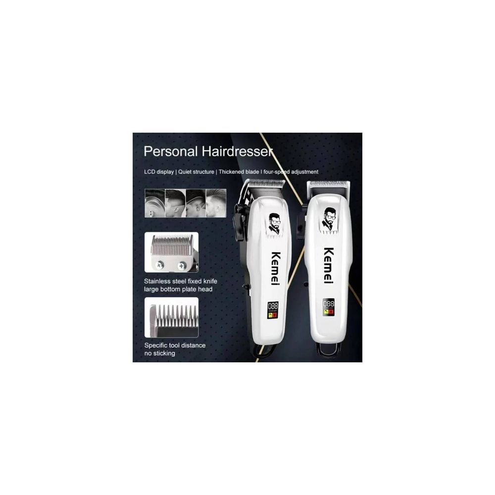 Maquina de Cortar Cabello de Barbero Profesional Kemei 809 I Oechsle - Oechsle