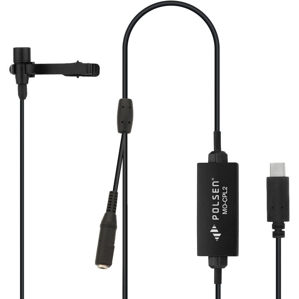 Kit de Micrófono de Solapa Polsen Usb Type C con Auriculares con ...
