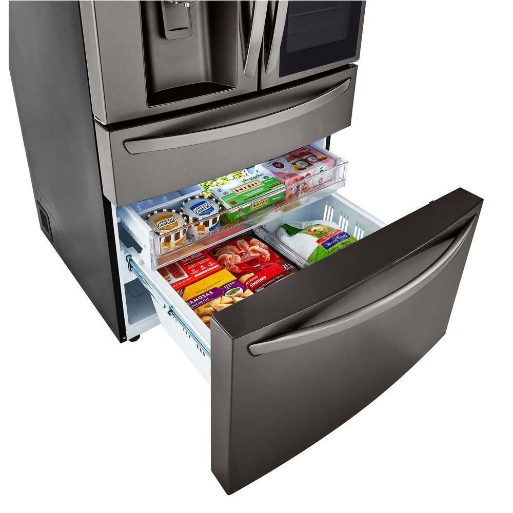 Refrigeradora LG French Door LM85SXD 679L Negro | Oechsle.pe - Oechsle