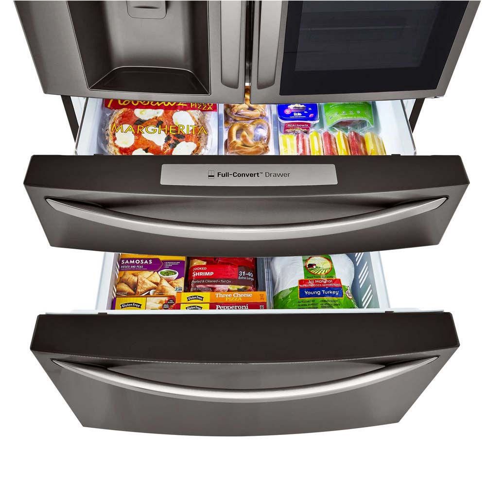 Refrigeradora LG French Door LM85SXD 679L Negro | Oechsle.pe - Oechsle