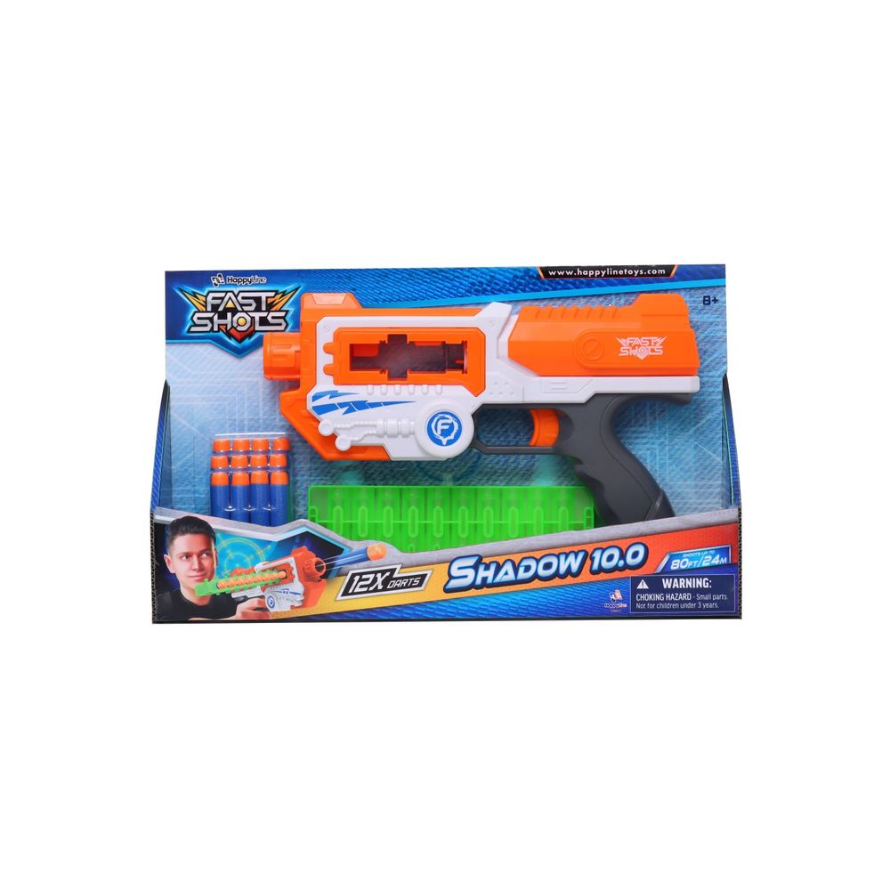 Set Lanzador Fast Shots 12 Dardos Foam | Oechsle.pe - Oechsle