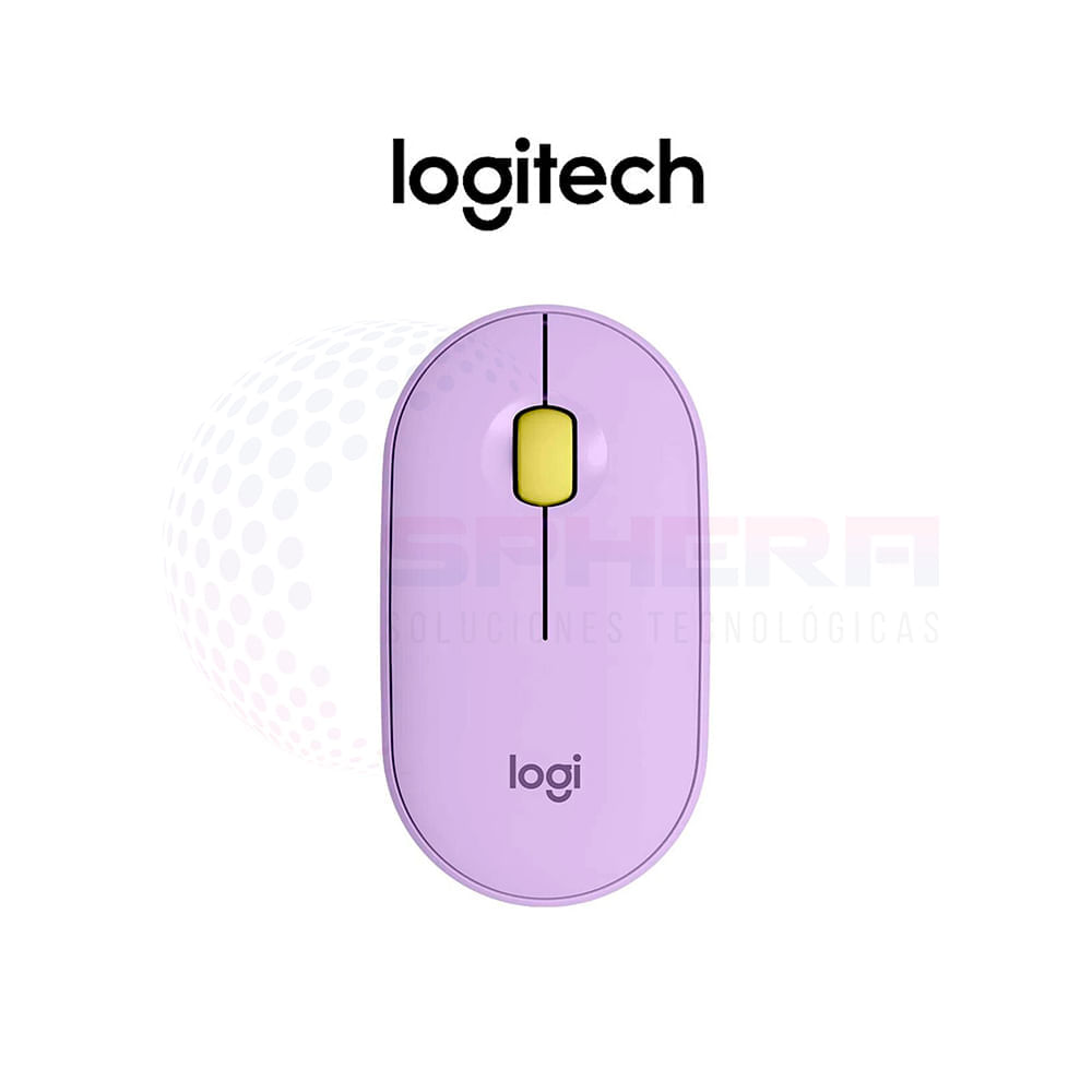 Mouse Logitech Pebble M350 Silent Wireless/Bluetooth Lavender I Oechsle ...