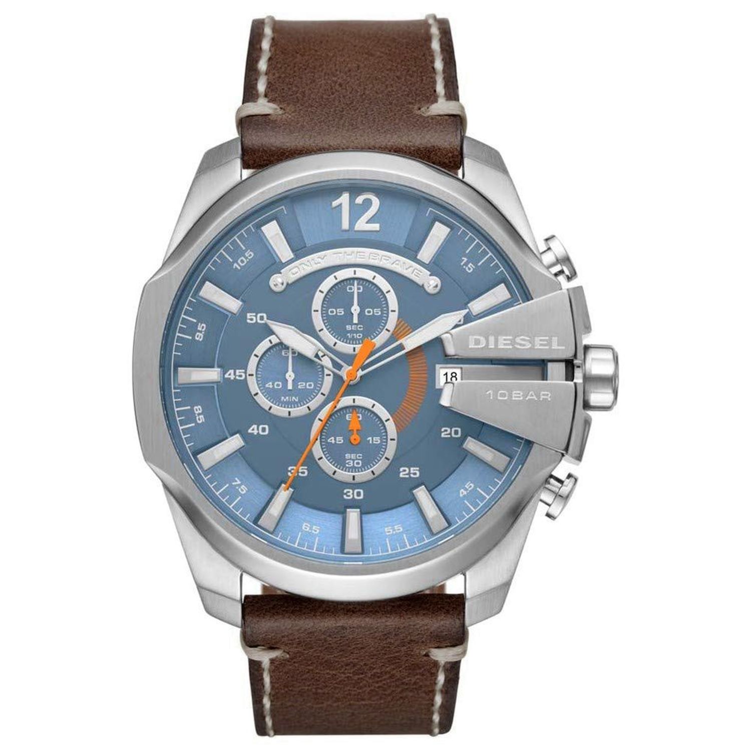Reloj Diesel Mega Chief DZ4458 Para Hombre Fecha Cronómetro Correa de ...