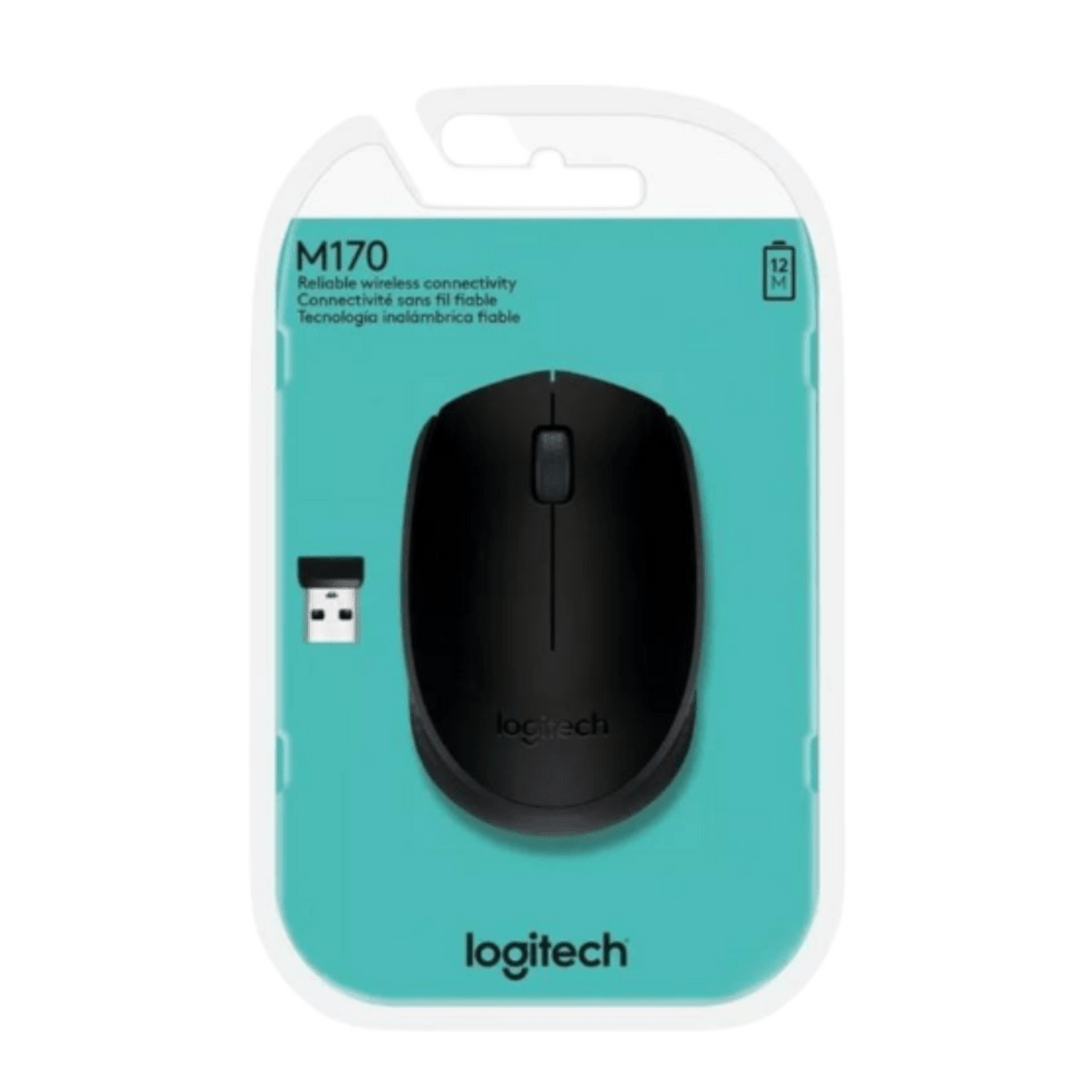 Logitech M170 Mouse Wireless Usb Black 910-004940 I Oechsle - Oechsle