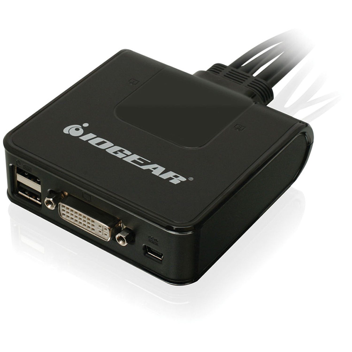 Switch Kvm de Cable Dvi Usb de 2 Puertos Iogear I Oechsle - Oechsle