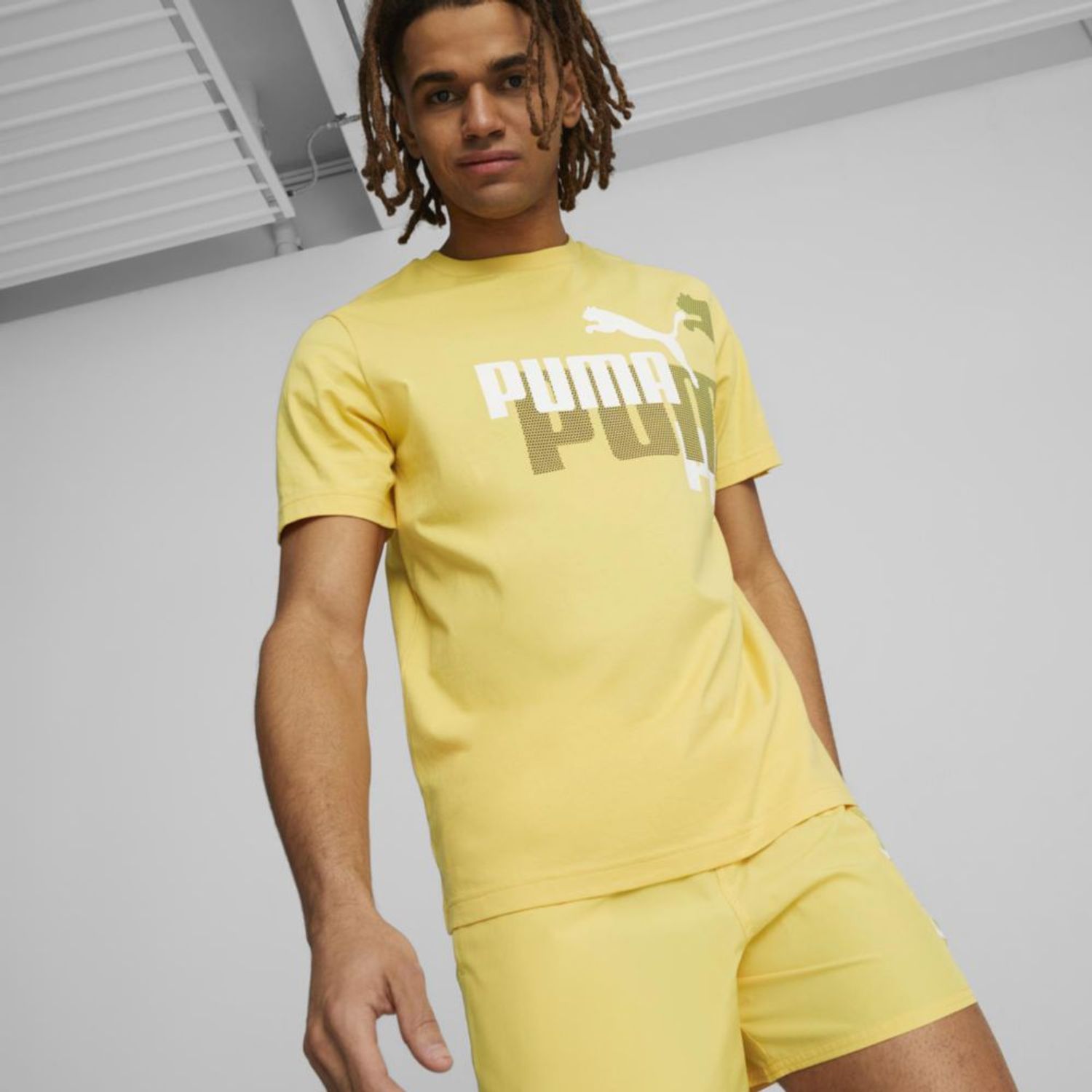 Polo Deportivo para Hombre Puma 673378 40 Amarillo | Oechsle.pe - Oechsle