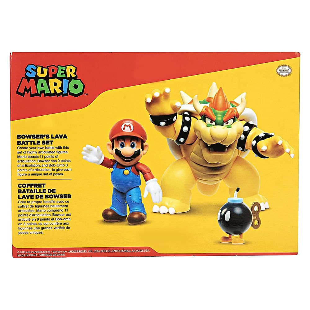 Super Mario vs Bowser Diorama | Figuras de Accion | Oechsle - Oechsle