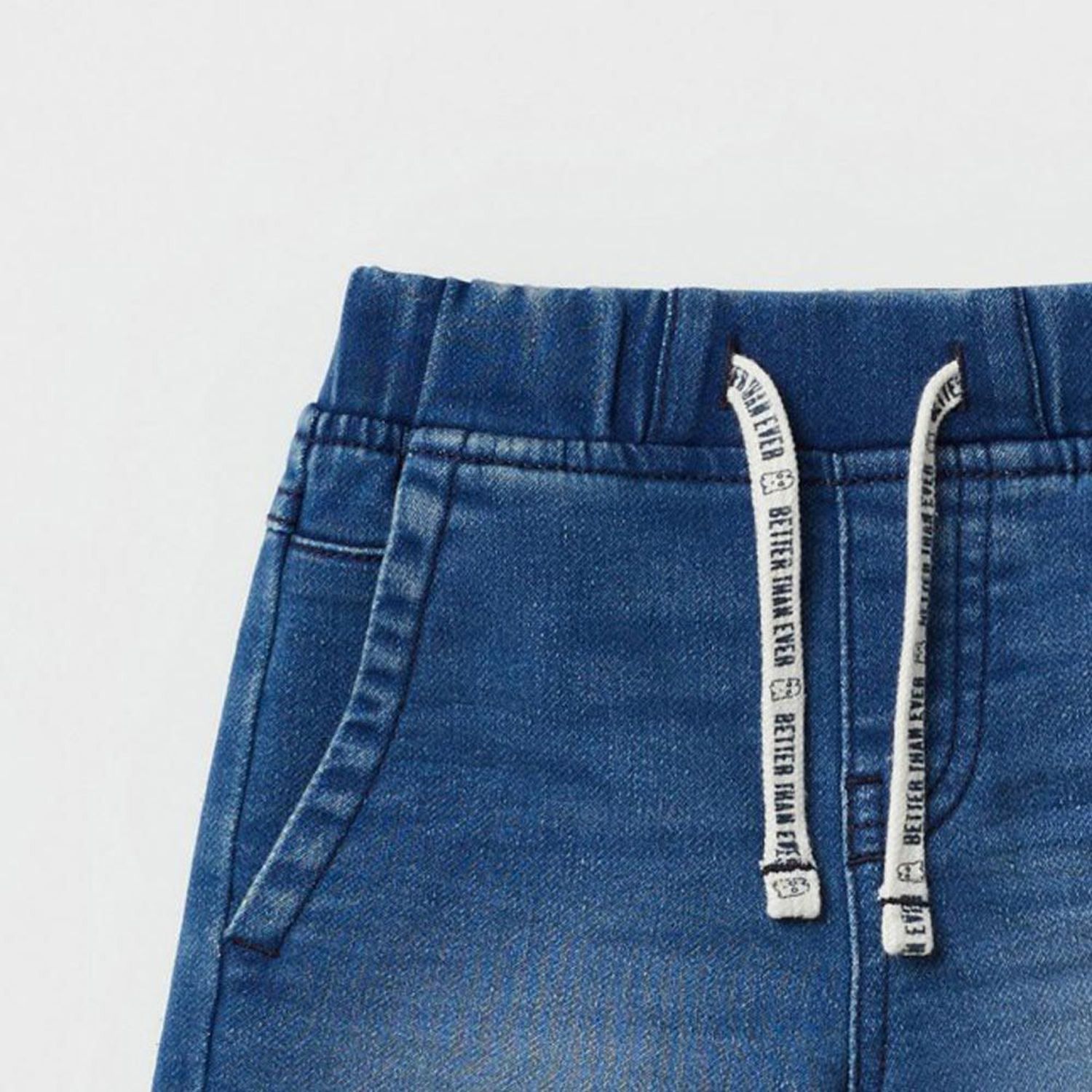 Bermuda Knit Cinturilla Sfera Niño Azul | Oechsle.pe - Oechsle