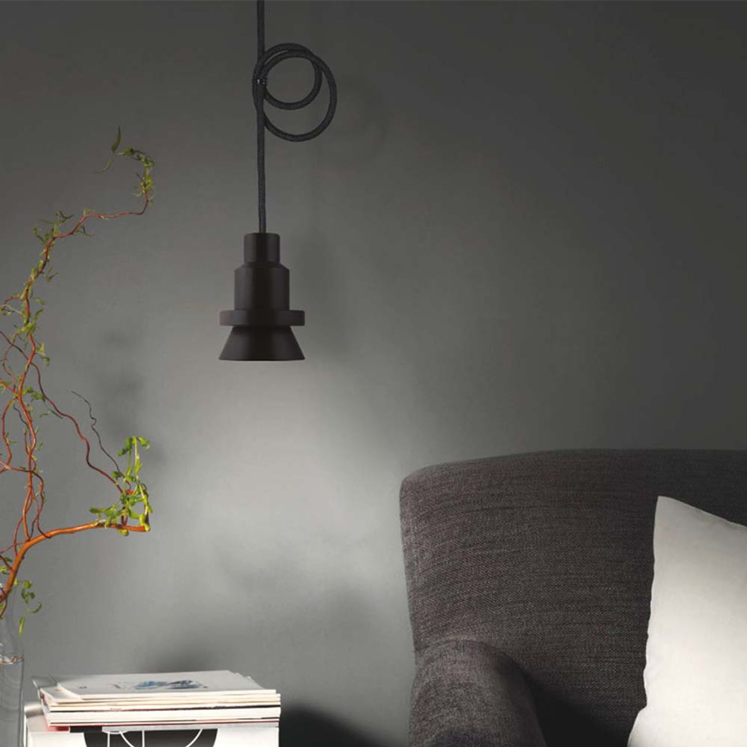 Lámpara Colgante Ledvance Pendulum E27 Negro - Oechsle